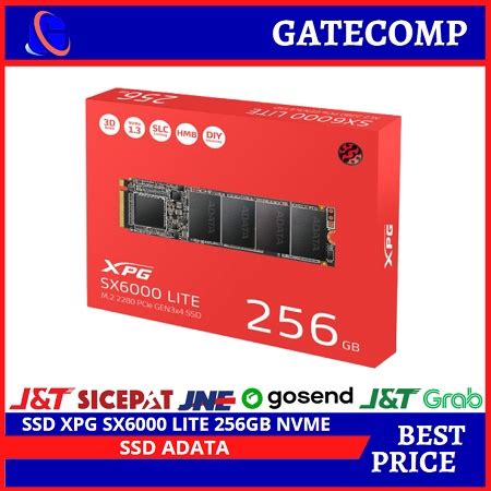Jual ADATA SSD XPG SX6000 LITE 256GB SX6000LITE 256 GB NVME M2 | Shopee ...
