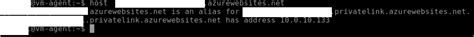 acces ssh to the container in azure web app using privatelink