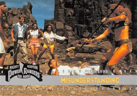 Gabrielle Fitzpatrick As Dulcea Trading Card Power Rangers Movie 1995