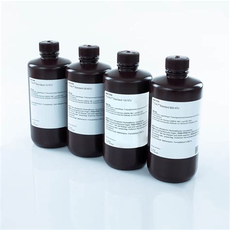 Set Détalons De Turbidité T Cal® 10 800 Ntu En Bouteilles De 500 Ml Lovibond