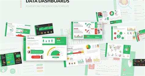 data dashboards incl chart and dashboard envato elements