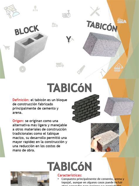 Comparativa Tabicón Y Block En Construcción Pdf Cemento