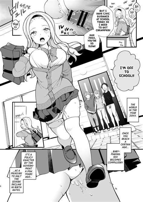 Kozukuri Sex Ga Gimuka Shita Sekai A World Where Reproductive Sex Is