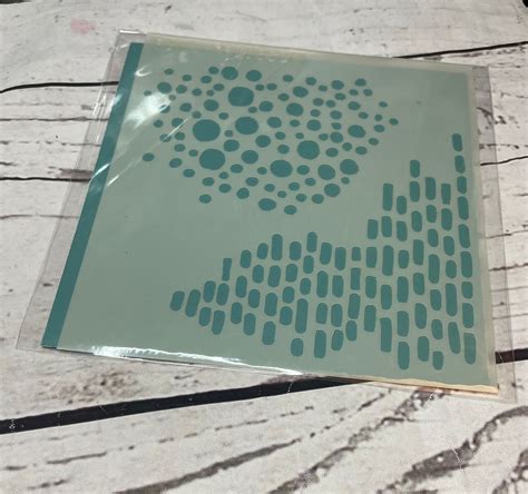 Dots And Dashes Stencil Art Journal Love