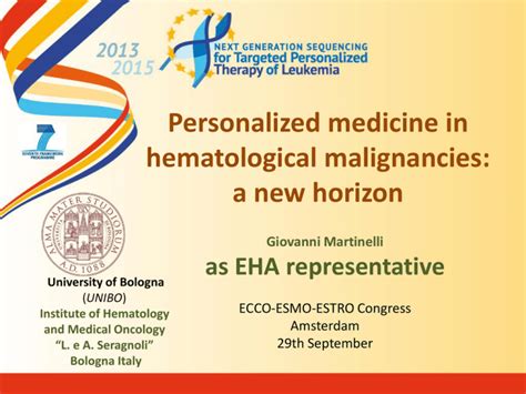 Personalized Medicine In Hematological Malignancies