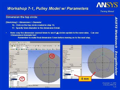 Chapter 7 Parametric Modeling Parametric Modeling Contents Dimension