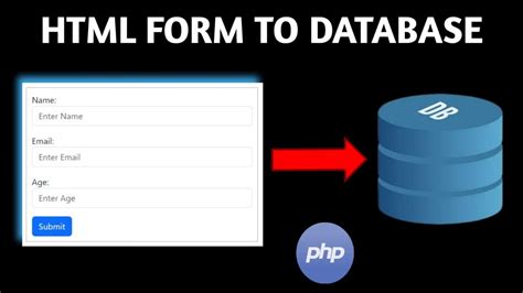 How To Insert Form Data Into Mysql With Php Beginner Tutorial Youtube