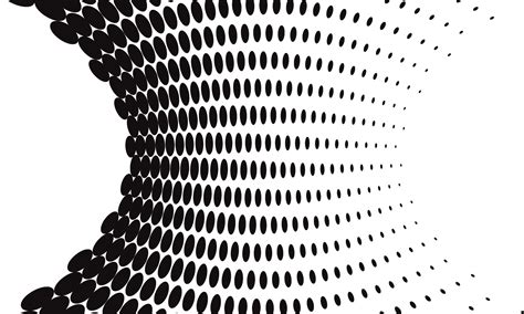 Abstract Geometric Big To Small Black Dot Pattern Art 50364153 Vector Art At Vecteezy