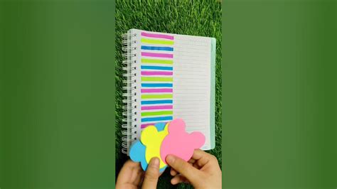 Cute Paper Notes Idea For School Project And Assignment Shorts