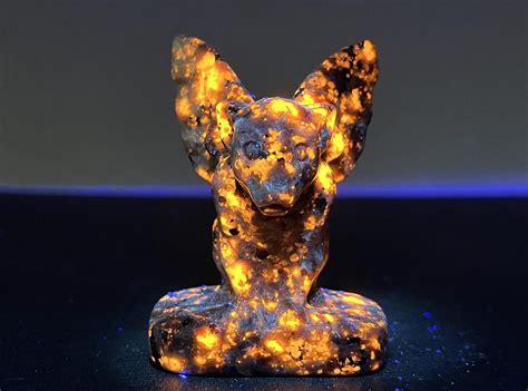 2 4 Natural Yooperlite Carved Gargoyle，crystal Skull，crystal Carving Gargoyle，gargoyle Carved