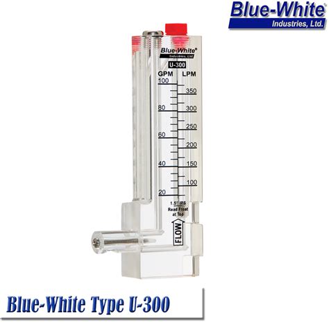 Jual Flow Meter Blue White Type F 300 Series Clamp On Insertion Mount