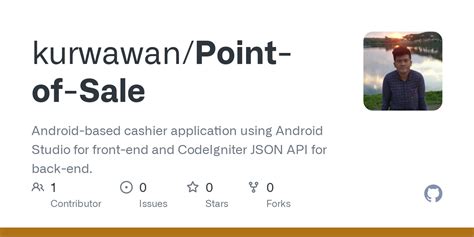 GitHub Kurwawan Point Of Sale Android Based Cashier Application Using Android Studio For