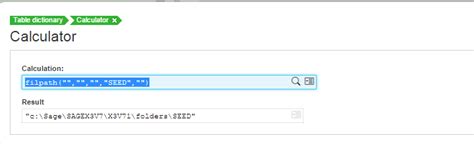 how to get folder path in sage x3 version 7 or higher sage x3 tips