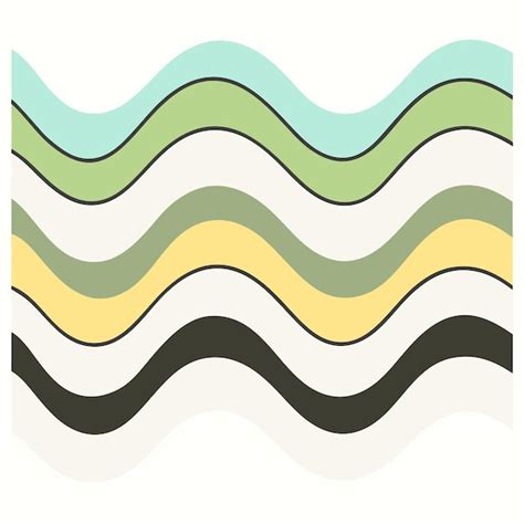 Premium Vector Colorful Geometric Seamless Repetitive Vector Curvy