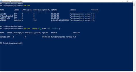 Comandos Do Powershell Para Hyper V