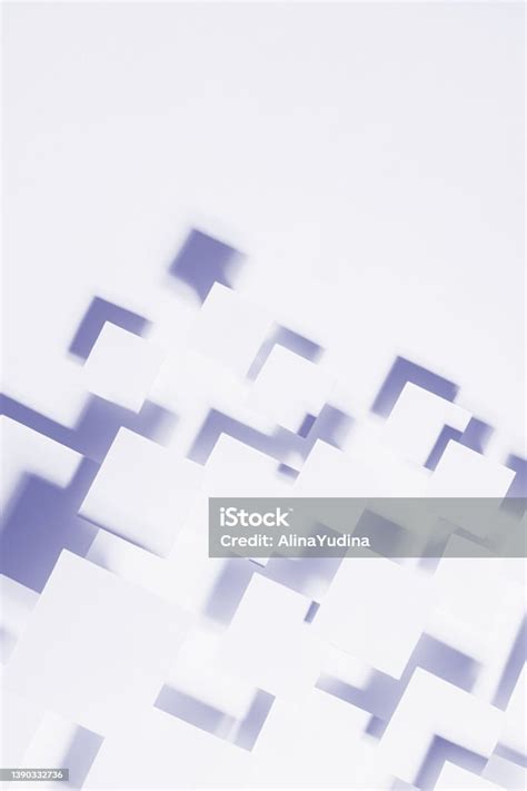 미래 색상 부드러운 그림자 상단보기 테두리 복사 공간 수직으로 밝은 광선에서 날으는 마름모꼴이있는 매우 페리 또는 파란색과 흰색 기하학적 패턴 간단한 모자이크 추상적 인