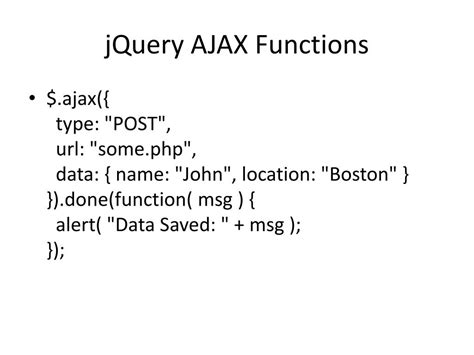 Ppt Dom And Jquery Powerpoint Presentation Free Download Id2926030