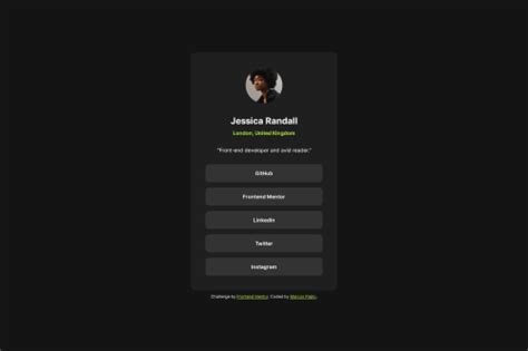 Responsive Profile Using Css Flexbox Coding Challenge Solution