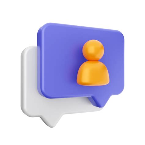 3d Chat Icon 22359490 Png