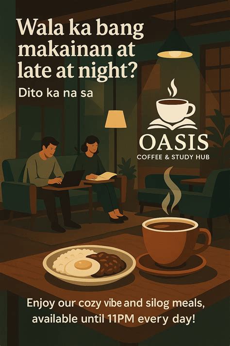 Oa 🌙 Late Nights Cozy Vibes And Silog Cravings Weve Got You “wala Ka Bang Makainan Late