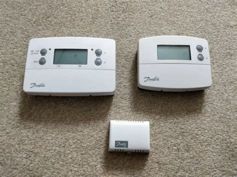 Danfoss Heating Hot Water Programmer Tp5000 And Tp9000 Room Thermostat