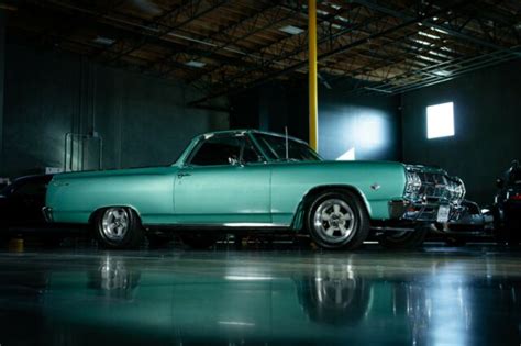 Seller Of Classic Cars 1965 Chevrolet El Camino Sea Foam Green
