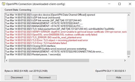 Vpn Endpoint Tls Handshake Error Aws Repost
