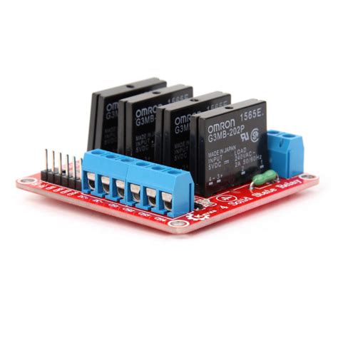 Pcs Four Way Solid State Relay Module For Arduino Alexnld