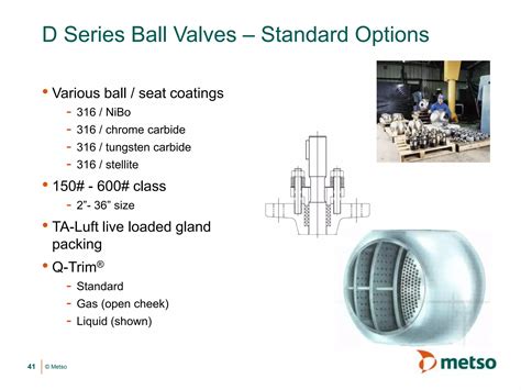 Valvulas 8 Metso Ball Valves Pptx