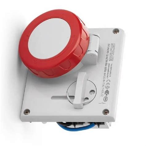 Scame 20a 5 Pin Interlocked Socket Ip66 Ip67 346 415v At ₹ 5760 Piece In New Delhi