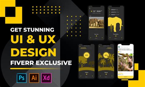 Do Attractive Iu Design For Website And Mobile App Ui Design By Designhub618 Fiverr