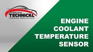 What Is An Engine Coolant Temperature Sensor Ect Engine Temp Sensor And What Does It Do