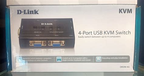 D Link Dkvm 4u 4 Port Usb Kvm Switch Progressive Electronics And Traders