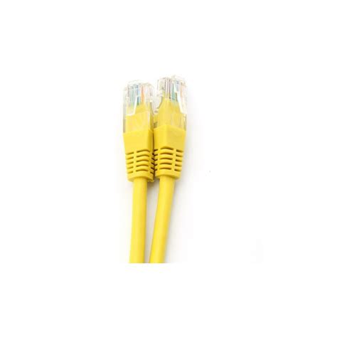 Yellow 20cm CAT6 Patch Cord GeeWiz