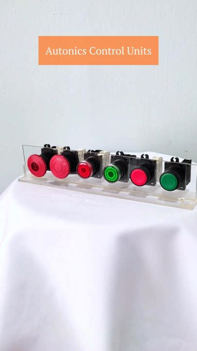 Autonics Ø22 25mm Illuminated Emergency Stop Push Button S2er E4rblm