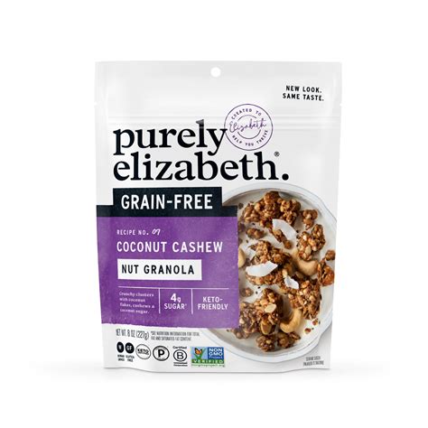 Purely Elizabeth Live Purely With Organic Granola And Non Gmo Cereal