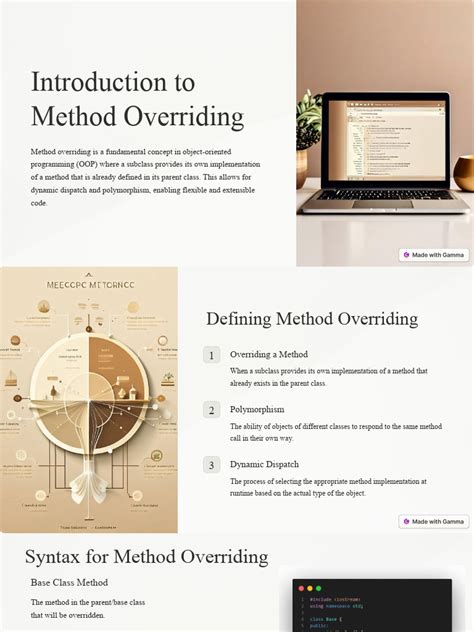 Introduction To Method Overriding Pdf Method Computer Programming