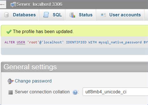 How To Change PhpMyAdmin Password ExcelNotes