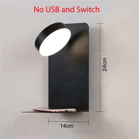 Led Wall Lights With Switch And Usb Interface Led Wall Lights With Switch And Usb Interface