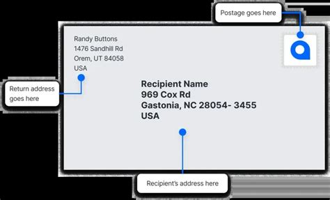 United States Address Format And Us Mailing Address Examples