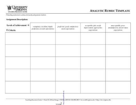 Rating Scale Rubric Template Download Survey Template For Free PDF Or Word