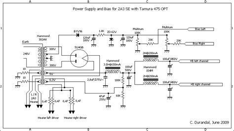 2a3 Single Ended Triode Set Tube Amplifier Schematic 55 Off