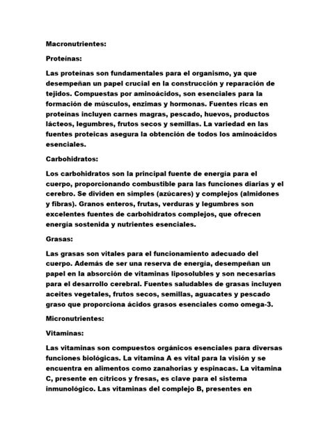 Macronutrientes Descargar Gratis Pdf Legumbre Carbohidratos