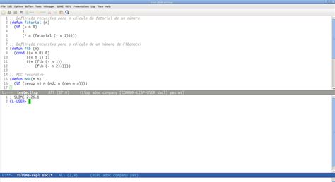 Ambiente De Desenvolvimento Para Common Lisp Emacs Sbcl Cmucl Quicklisp Utilitários