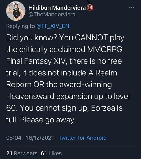 Critically Acclaimed R Ffxiv