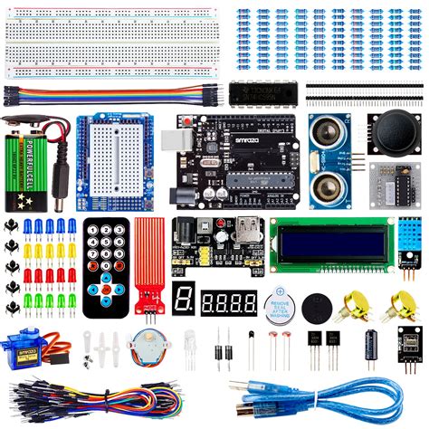 smraza super starter kit with breadboard power supply jumper wires