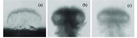 Shadow Records Of Turbulent Vortex Ring At Various Distances From The
