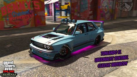 Gta V Tuneando El Nuevo Ubermacht Sentinel Classic Widebody Dlc