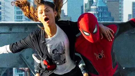 Spider Man Brand New Day First Look At Zendaya On Set With Tom