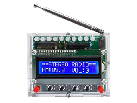 Fm Radio Receiver Diy Kit With Display And Rds 26967